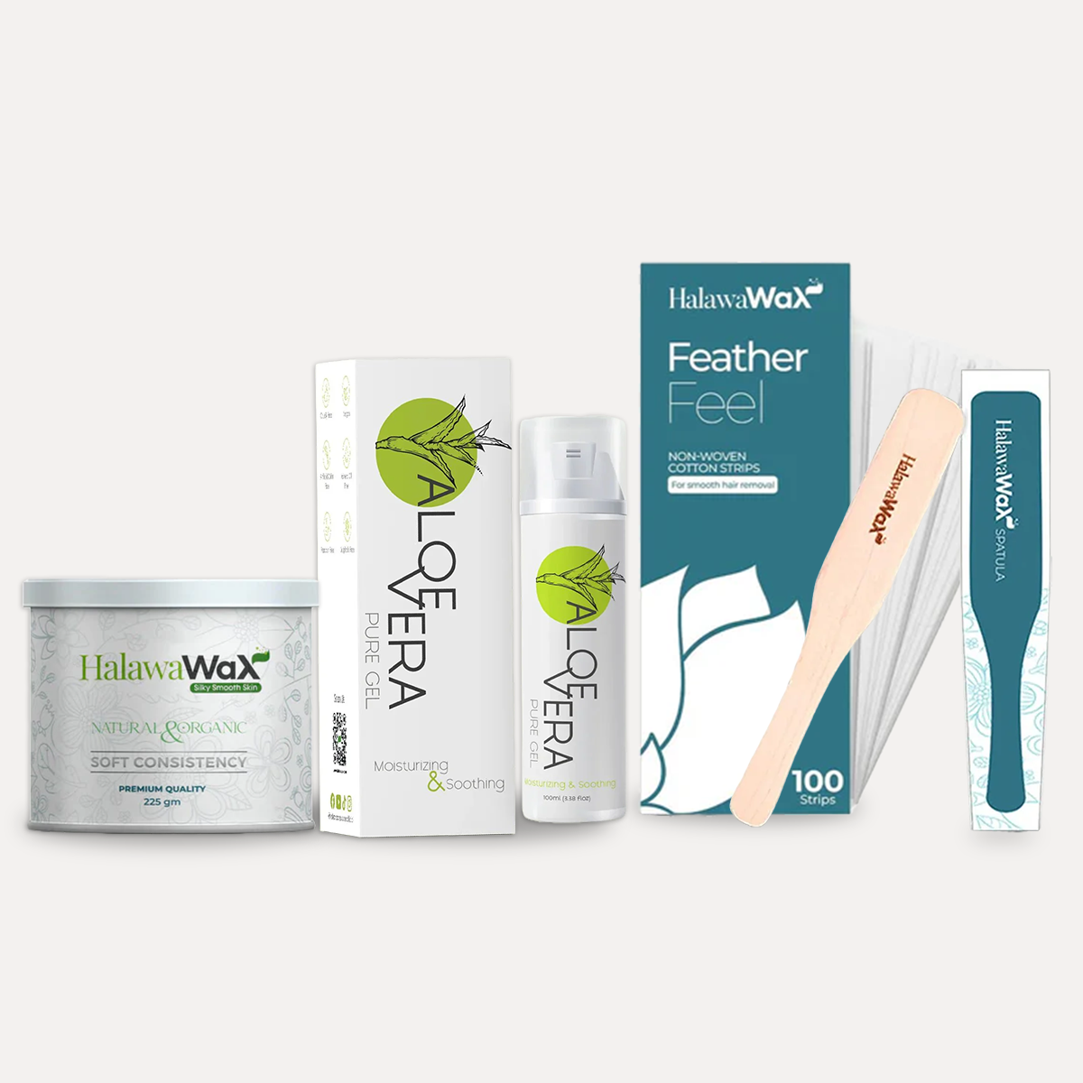 Silky Smooth Signature Kit 4 in 1 – Halawa Wax Official
